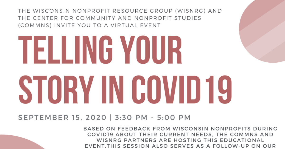 Events Calendar • Where Mission Meets Advocacy: Telling Your Story in ...