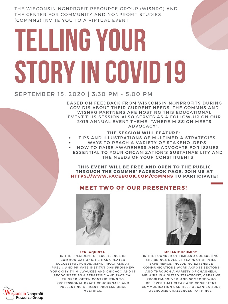 Events Calendar • Where Mission Meets Advocacy: Telling Your Story in ...